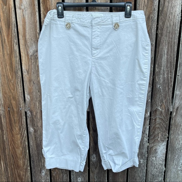 Christopher & Banks | Pants & Jumpsuits | Christopher Banks Capri Pants ...
